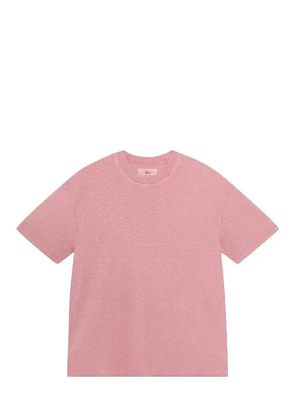 StÜssy Pigment Dyed Short Sleeve Thermal - Berry