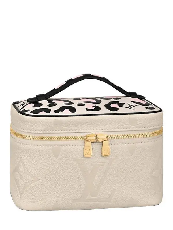 LOUIS VUITTON Nice Toiletry Pouch Mini Wild At Heart - Cream