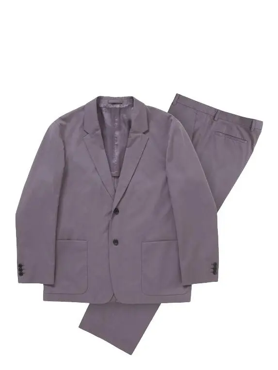 Supreme Sea Island Cotton Suit - Purple