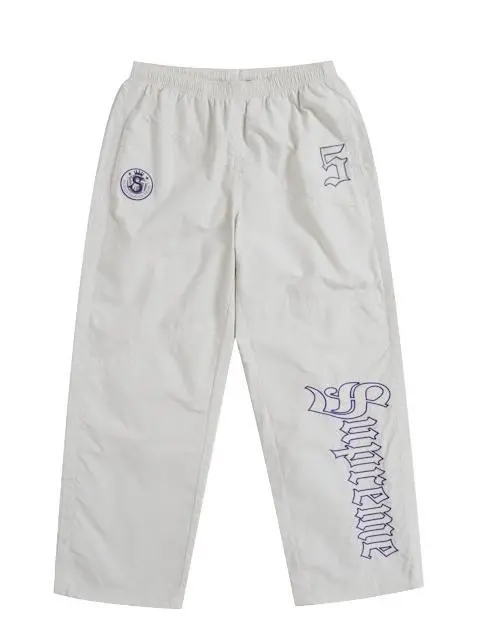 Supreme Old English Track Pant - White