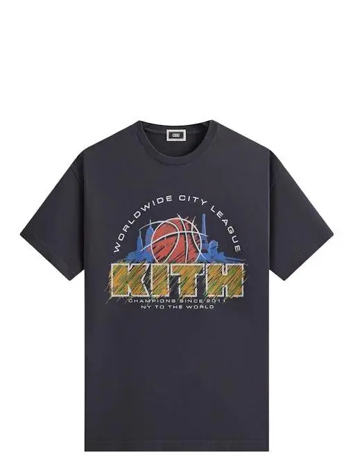 Kith City League Vintage Tee Shirt - Nocturnal