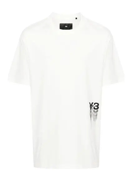 Adidas X Y3 U Gfx Short Sleeve Tee Shirt - White