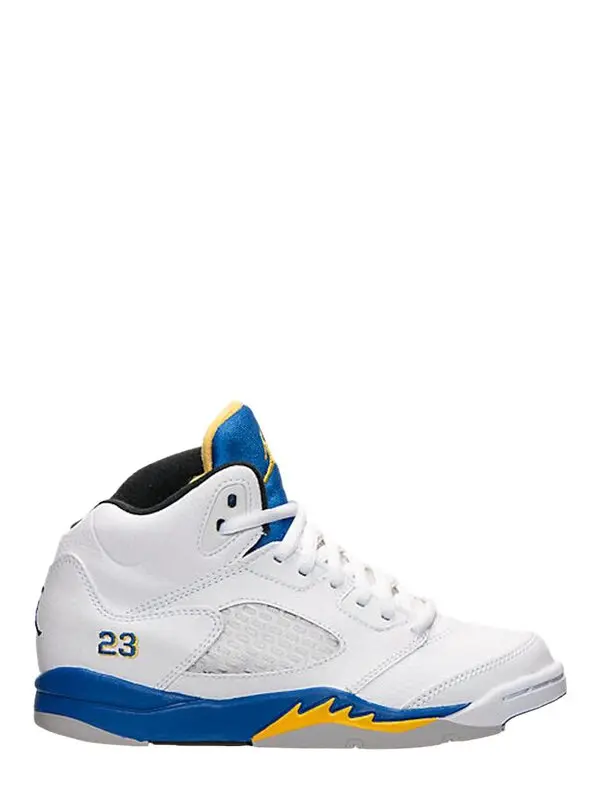 JORDAN 5 Retro Laney 2013 Sneakers - White/varsity Maize/varsity Royal