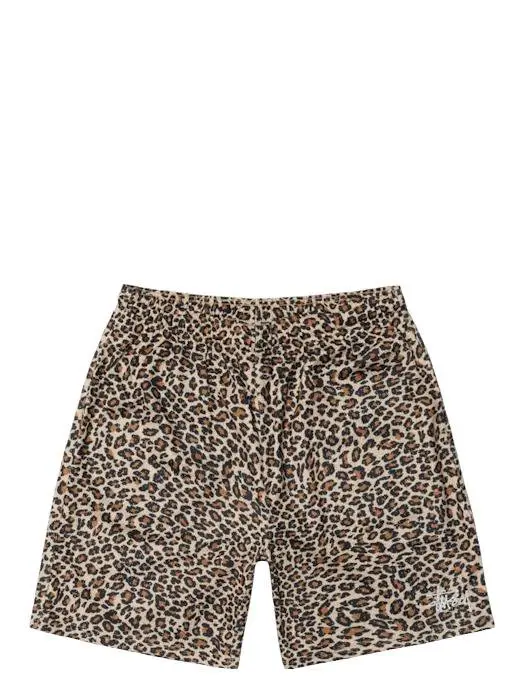 StÜssy Basic Mesh Shorts - Leopard