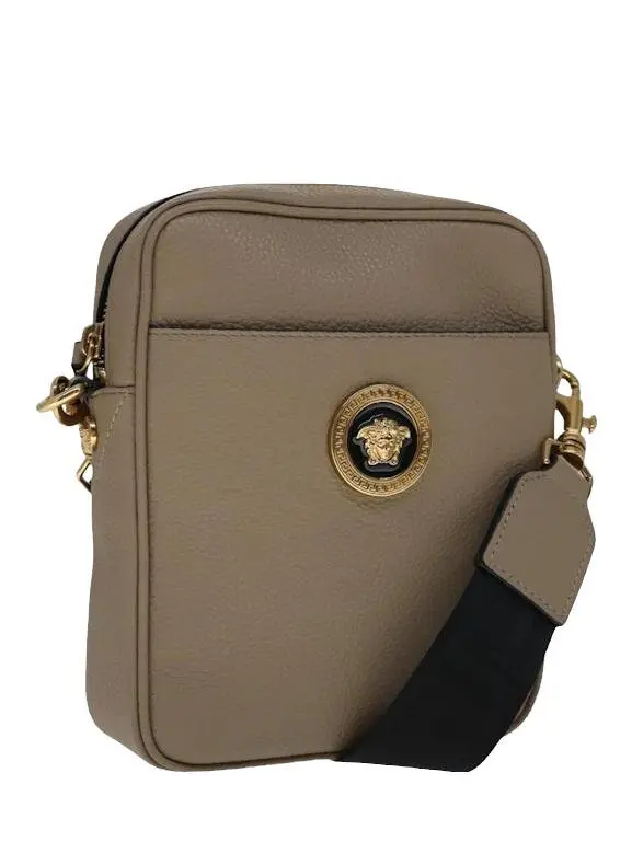 Versace Medusa Logo Crossbody - Olive Green