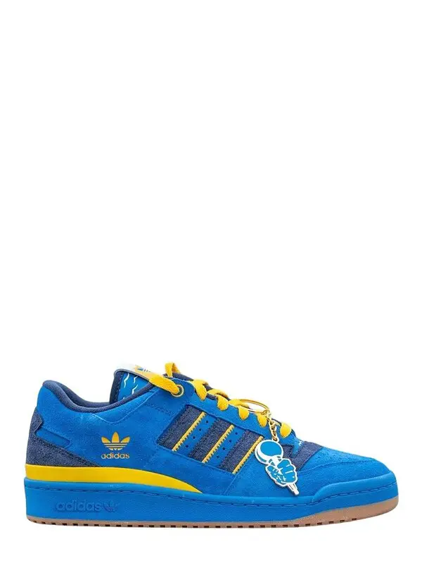 Adidas Forum Low Cl Clicks Kicks 414 Dayin Sneakers - Blue/yellow