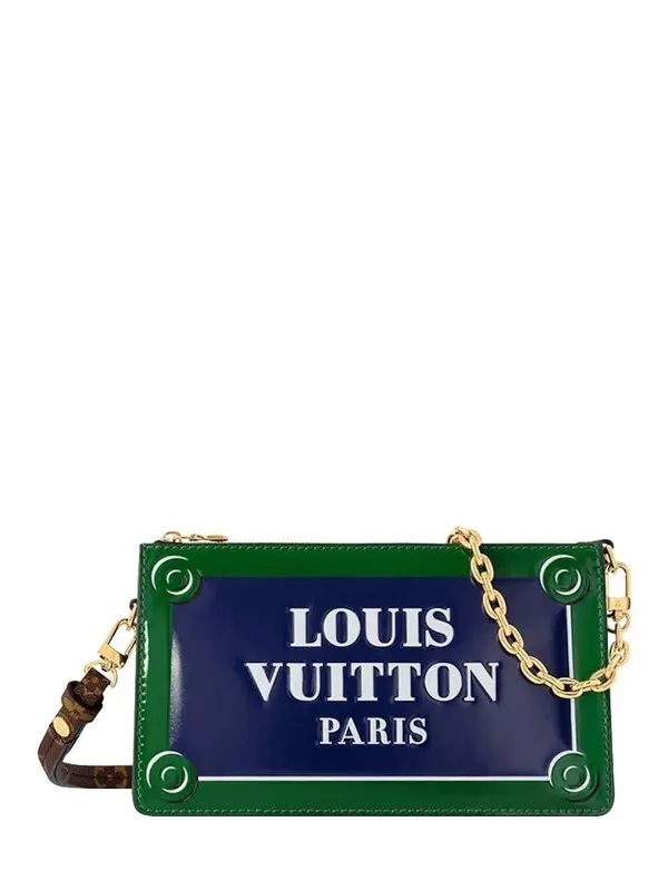 LOUIS VUITTON Lexington Pouch - Blue/green