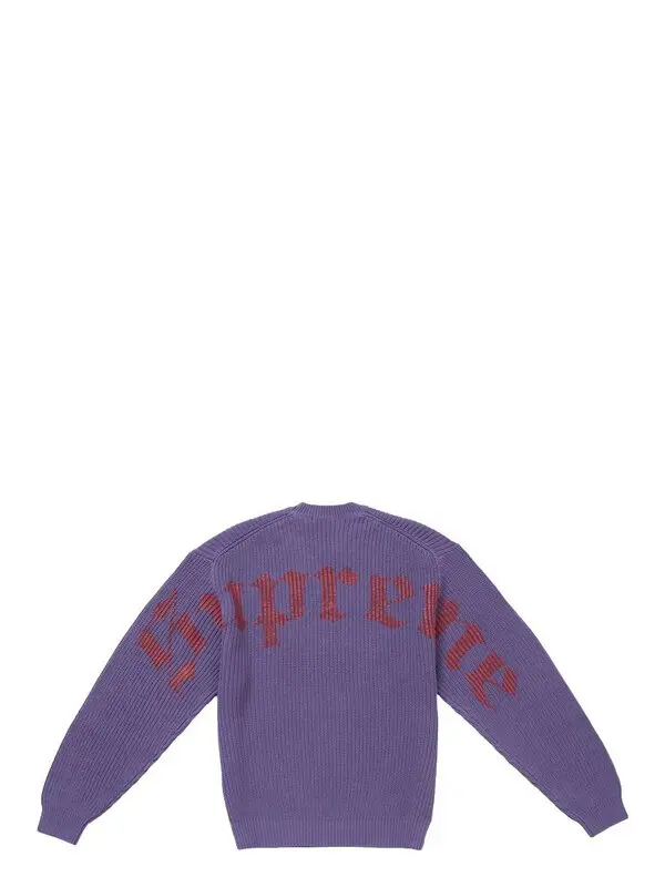 Supreme Printed Sweater - Purple