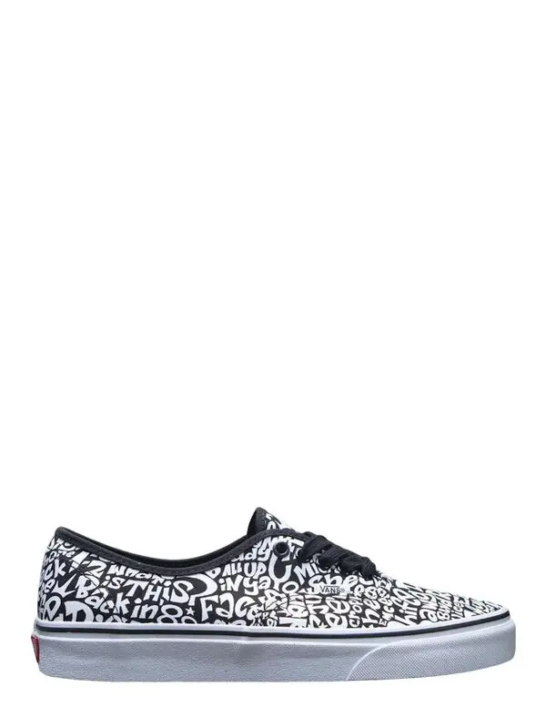 VANS Authentic A Tribe Called Quest Track Listin Sneakers - Tracklist/true White