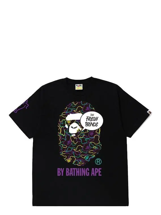 A BATHING APE X The Fresh Prince Tee Shirt - Black