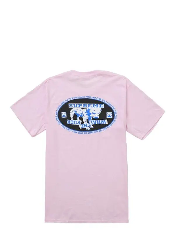 Supreme Dalmatian Tee Shirt - Light Pink