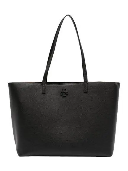 Tory Burch Mcgraw Tote - Black