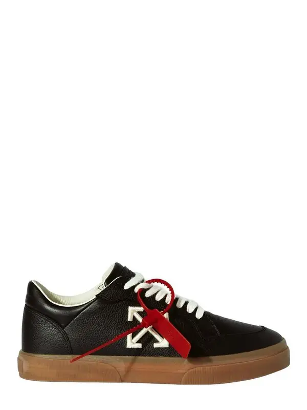 Off-White Vulcanized Low Top Sneakers - Black/ivory