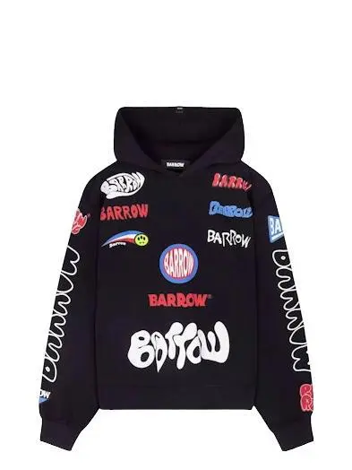 BARROW Logo Hoodie - Black