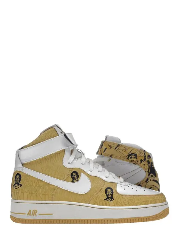 Nike Allstar Force Pack 2007in Sneakers - White/metallic Gold
