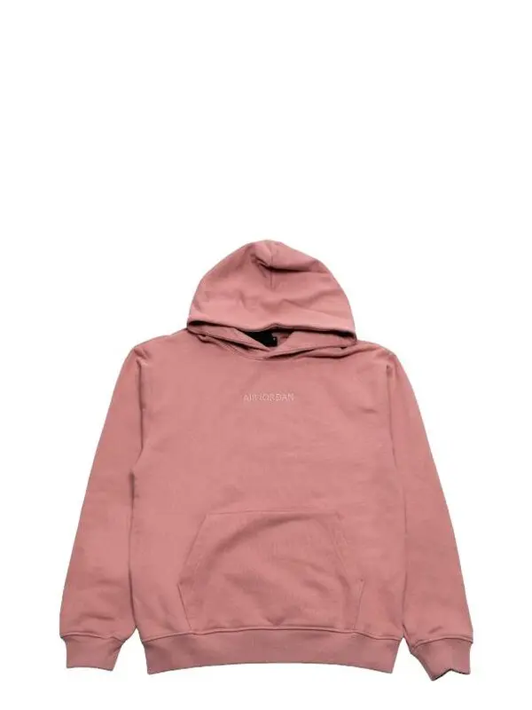 Nike Air Jordan Woodmark Fleece Hoodie - Rust Pink