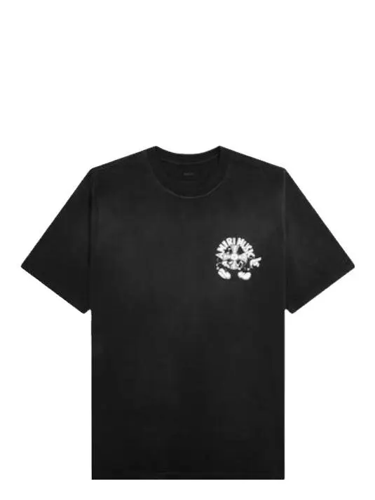 Amiri Music Record Tee Shirt - Black