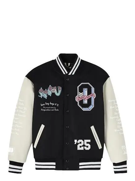 OVO 4u Album Varsity Jacket - Black