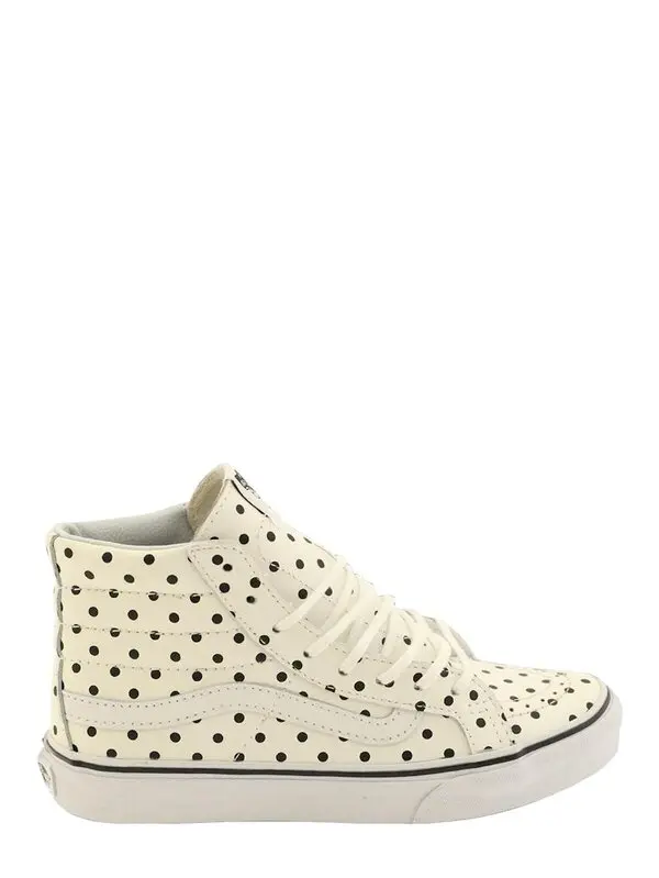 VANS Sk8-hi Slim Polka Dot Sneakers - White