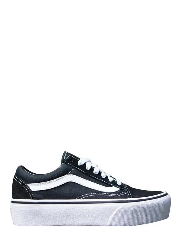 VANS Old Skool Platform Sneakers - Black/white