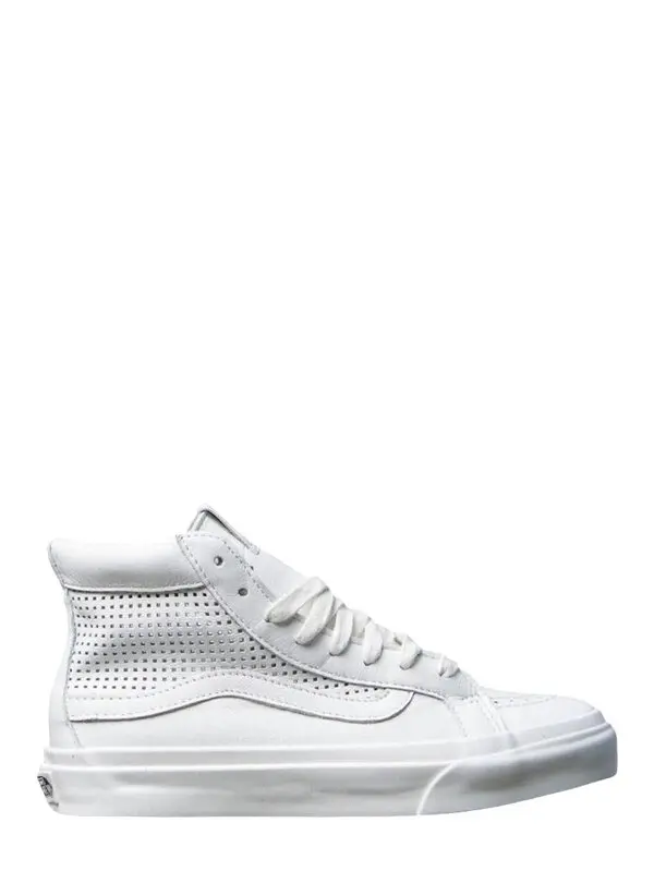 VANS Sk8-hi Slim Cutout Dx Square High-top Sneakers - White/blanc De Blanc