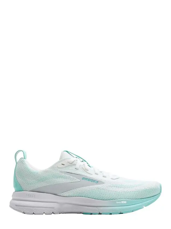 Brooks Trace 4 Athletic Sneakers - Bright White/limpet/oyster