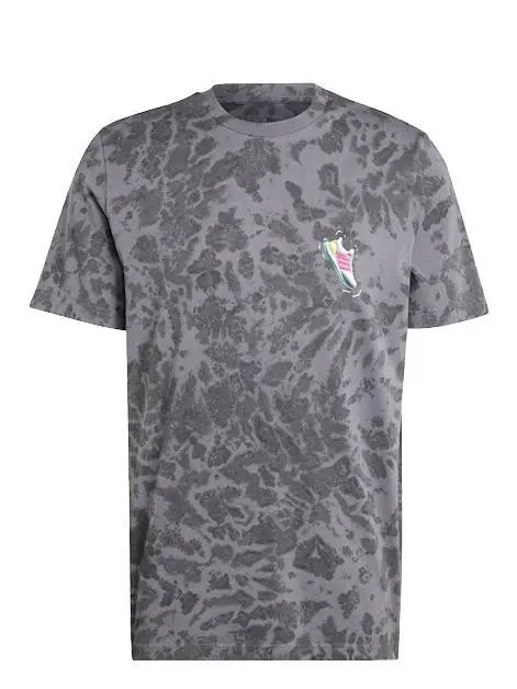 Adidas Summer Fun Sneaker Graphic Tee Shirt - Black