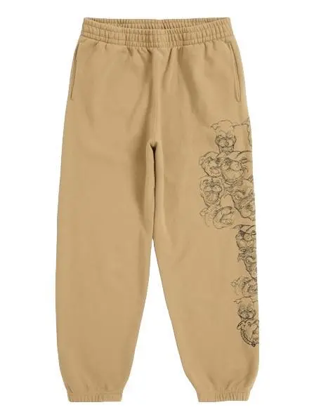 Supreme Pitbulls Embroidered Sweatpant - Brown