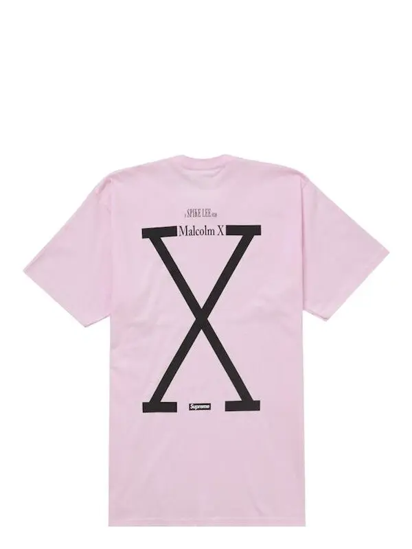 Supreme 40 Acres Malcolm X Tee Shirt - Pink