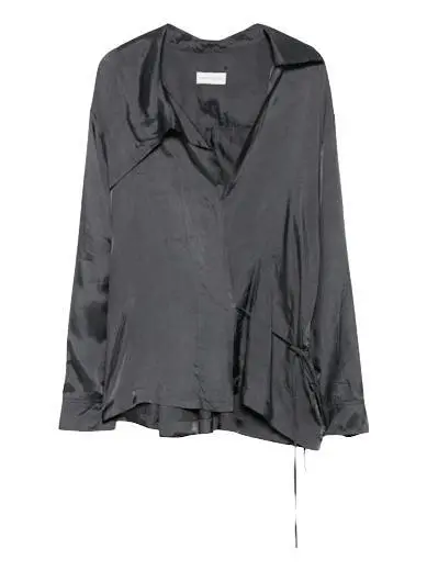 Dries Van Noten Viscose Tied Blouse - Raf
