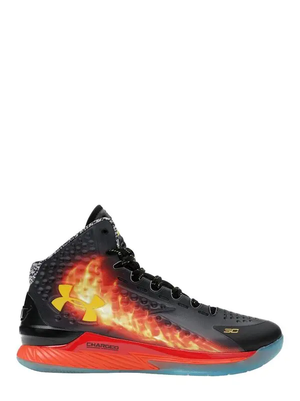 Under Armour Curry 1 Retro Sneakers - Black/team Orange/taxi