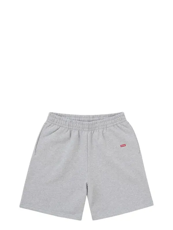 Supreme Small Box Sweatshorts - Heather Grey