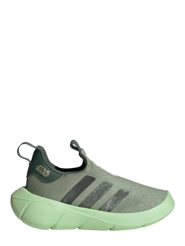 Adidas Monofit Slip-on The Mandalorian Sneakers - Silver Green/legend Ivy/mist Jade