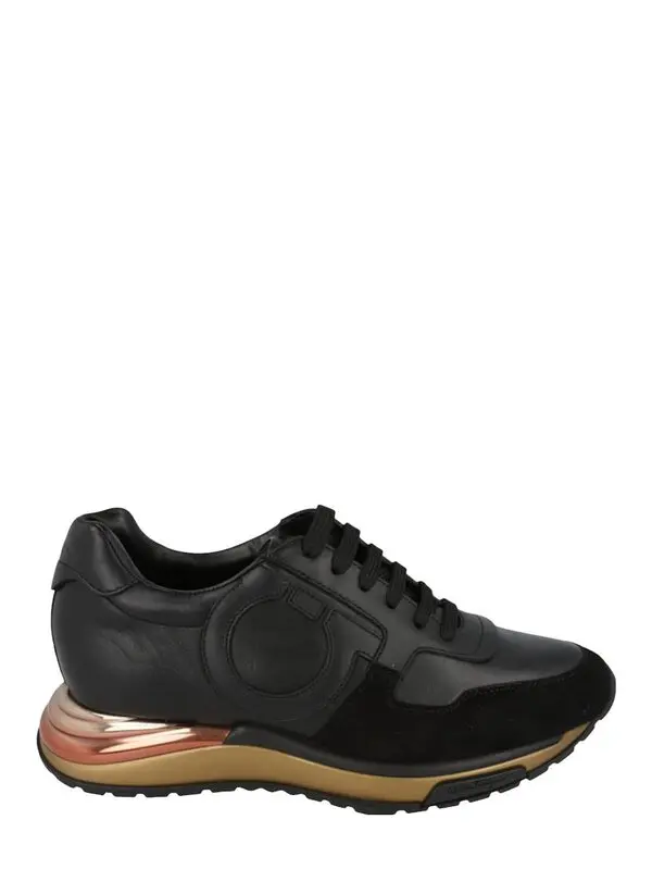 FERRAGAMO Brooklyn Low-top Sneakers - Black