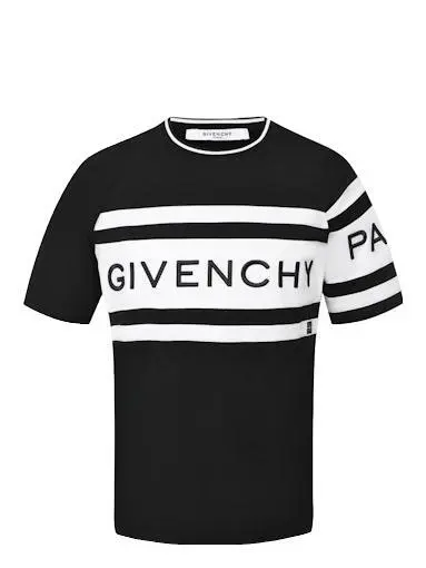 Givenchy Slim Fit Band T-shirt - Black