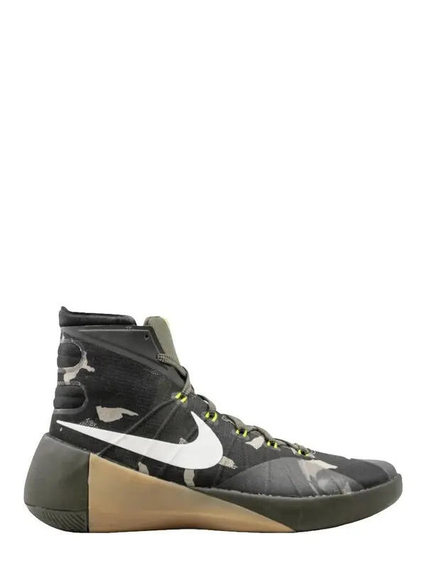 Nike Hyperdunk Premium Sneakers - Woodland Camo/black/volt