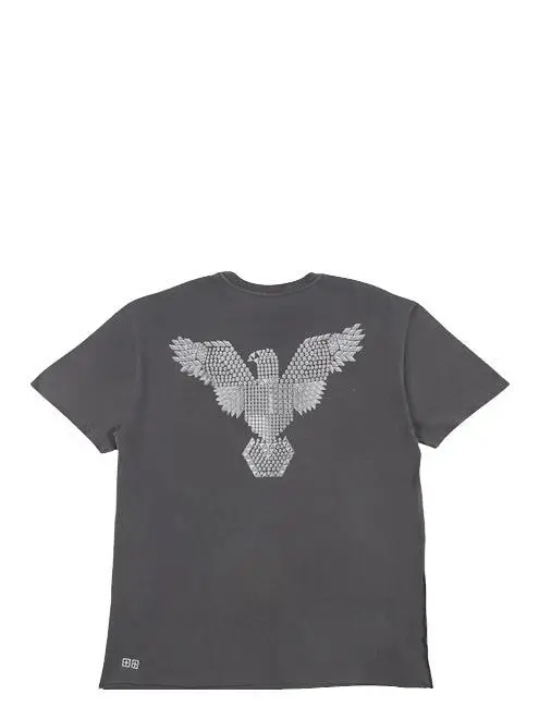 Ksubi Eagle Biggie Short Sleeve Tee Shirt - Black