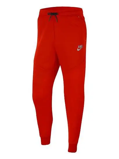Nike Sportswear Tech Fleece Joggers - Red/black