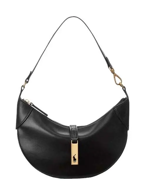 Polo Ralph Lauren Small Leather Bag - Black