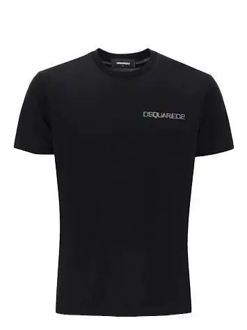 Dsquared2 Cool Fit Palm Beach Logo T-shirt - Black