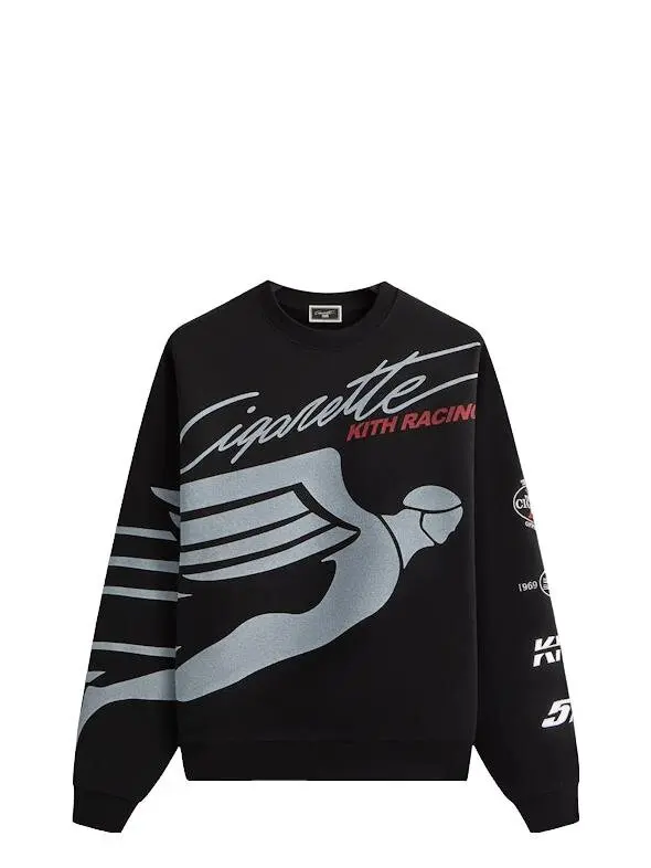Kith Cigarette Racing 515 Nelson Crewneck Sweatshirt - Black