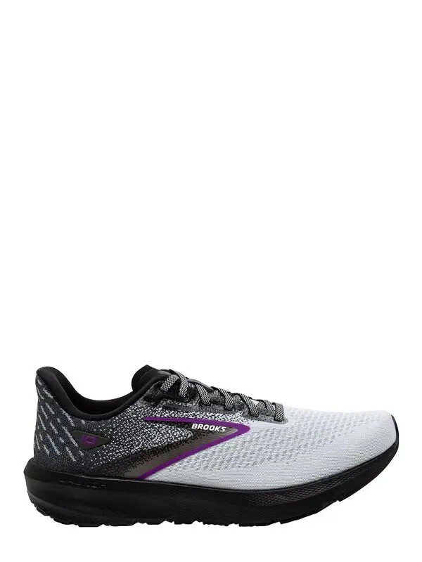 Brooks Launch 10 Sneakers - Black/white/violet