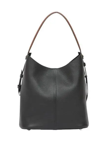 MAISON MARGIELA Dressage Hobo Bag - Hablack/chestnut