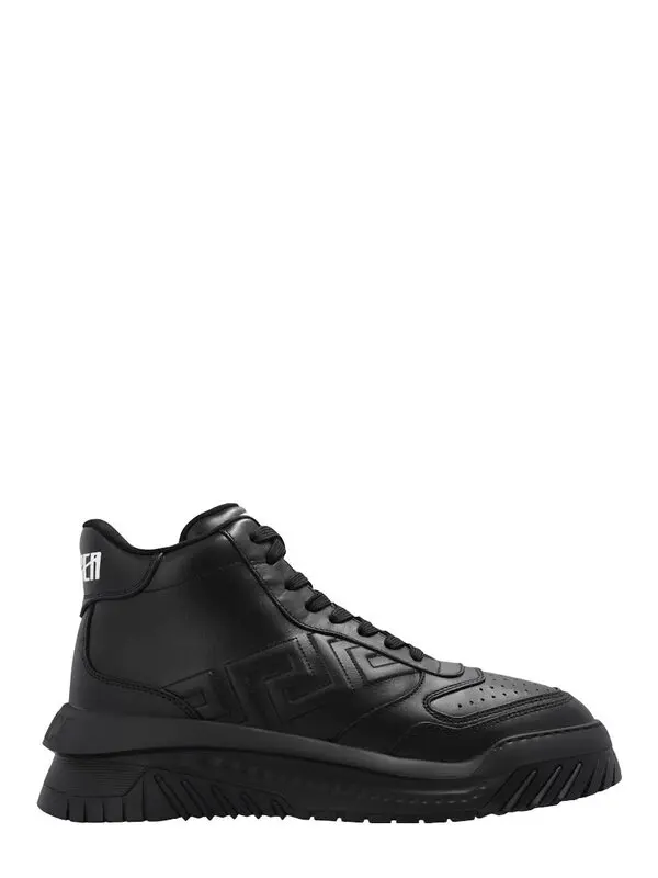 Versace Odissa High-top Sneakers - Black