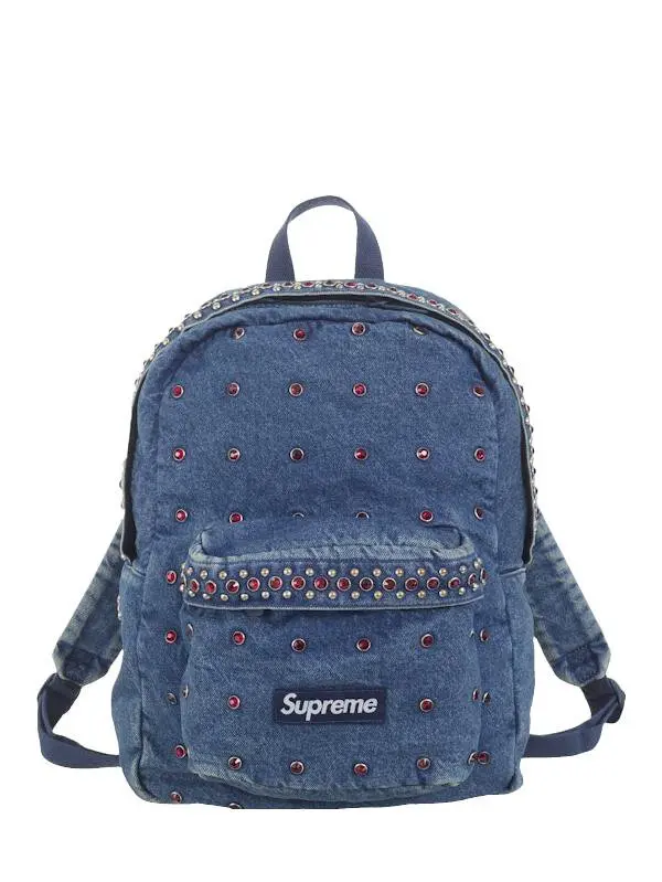Supreme B.b. Simon Denim Backpack - Washed Indigo