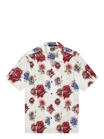 Ksubi Graff Rose Resort Shirt - Multi Color