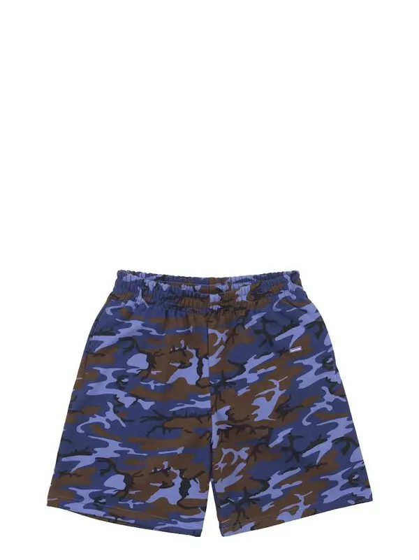 Supreme Small Box Sweatshort - Blue Camo