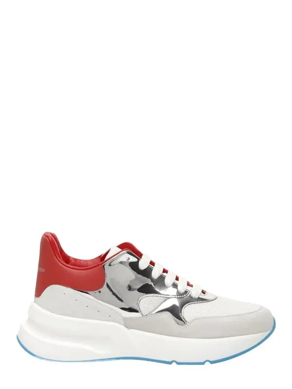 Alexander McQueen Runner - White/red/silver
