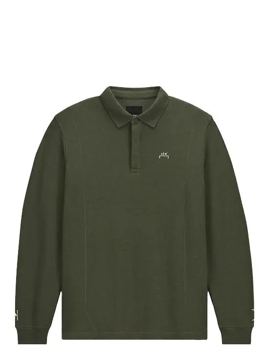 Nike Converse X Acoldwall Long Sleeve Polo Shirt - Pine Green