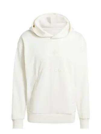 Adidas Fleece Graphic Hoodie - Off White